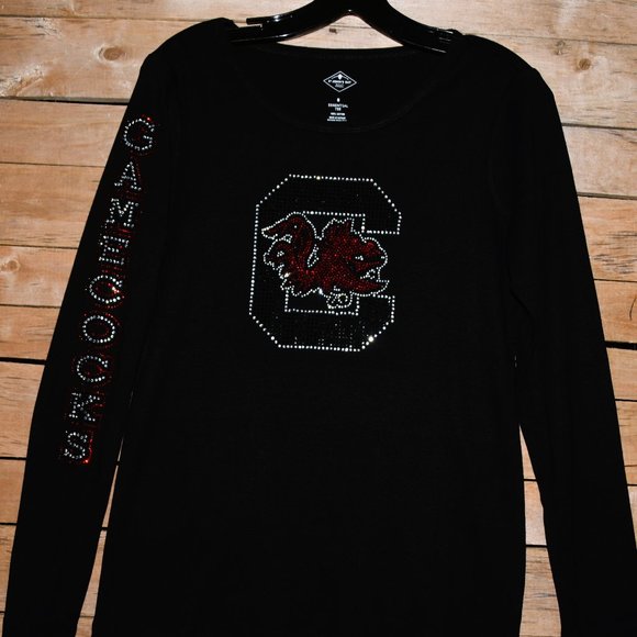 custom made rhinestone shirt | Tops | South Carolina Gamecocks ...